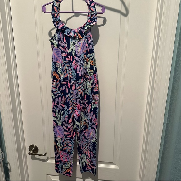 Lilly Pulitzer | Bottoms | Lilly Pulitzer Nwt Kids Vika Jumpsuit Youve ...